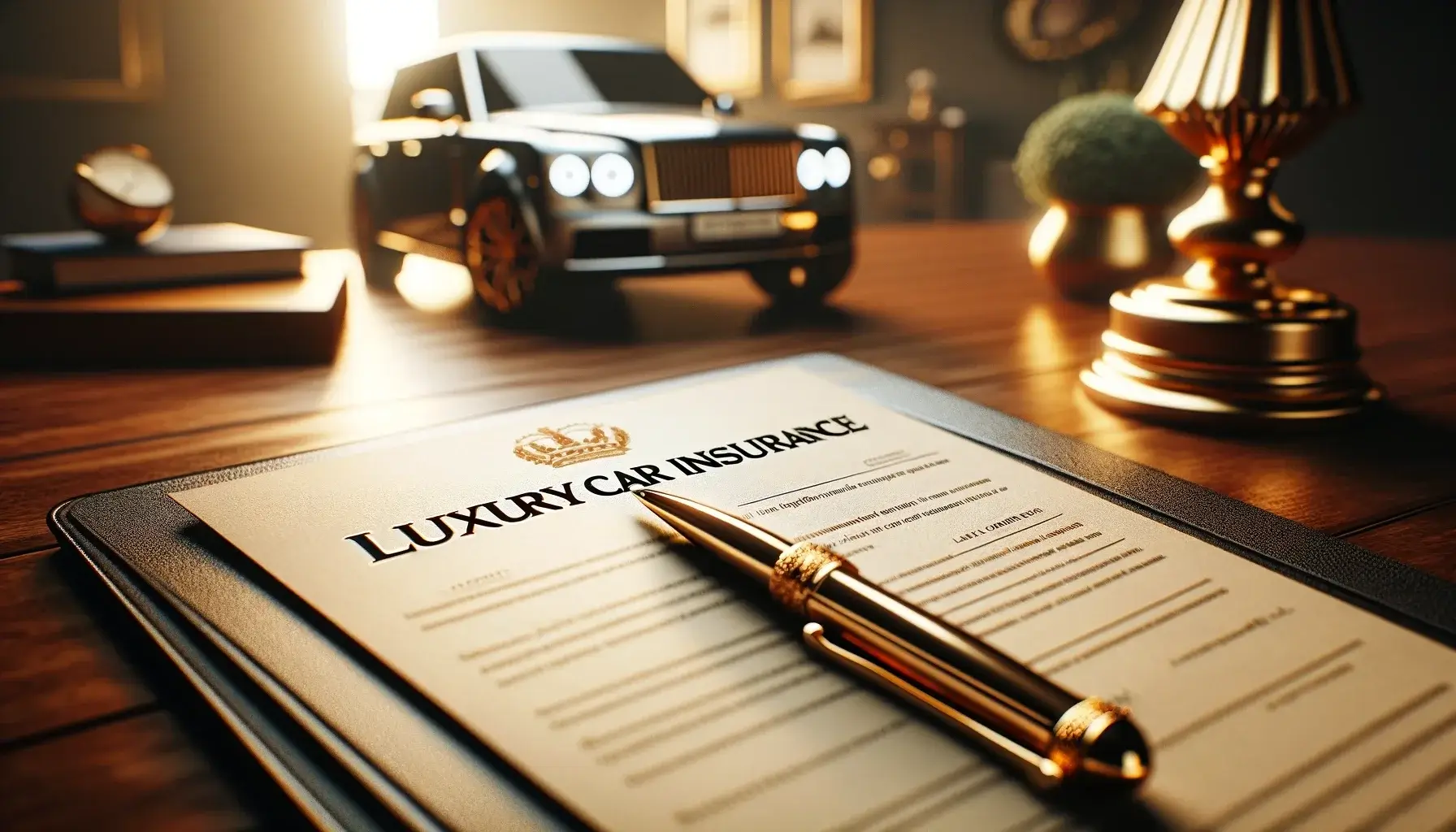 Assurance auto pour les voitures de luxe : ce qu'il faut considérer