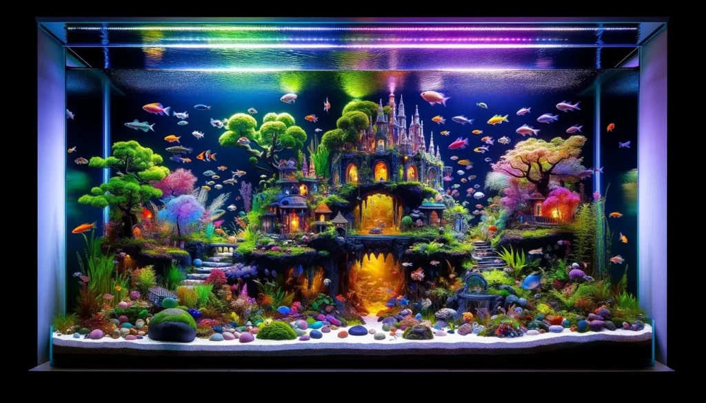 Décoration Aquarium : Idées Créatives pour Intégrer un Aquarium dans ...
