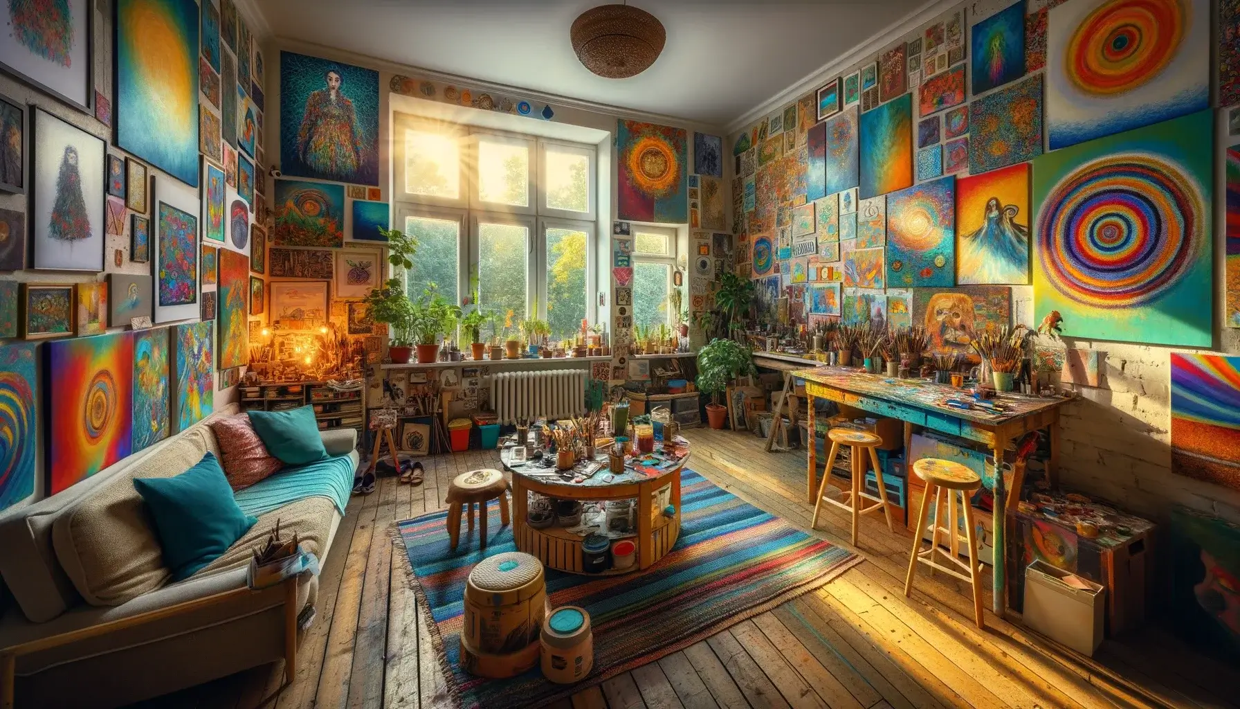 Mur d'Expression : Guide pour Créer votre Espace Artistique à la Maison