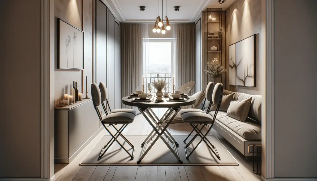 Mobilier Pliable : Solutions Pratiques pour un Espace de Vie Adaptable
