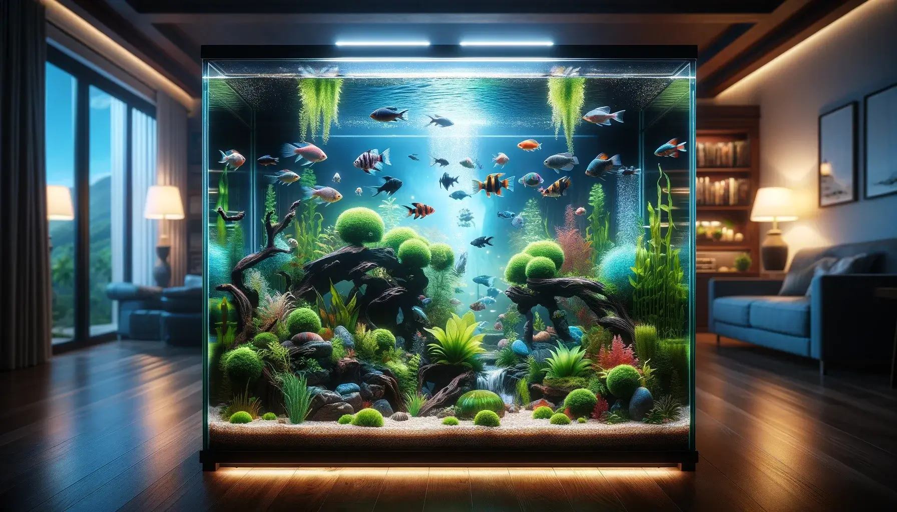 Décoration Aquarium : Astuces pour un Espace Aquatique Apaisant dans ...